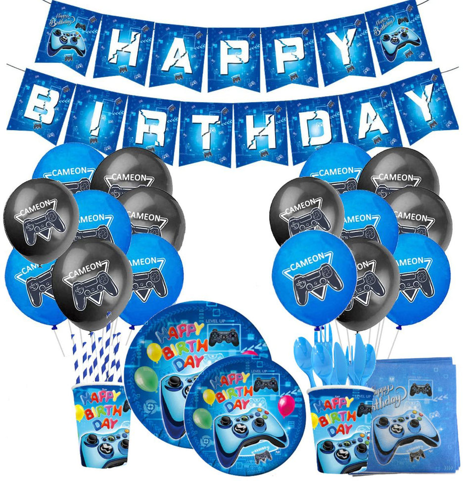 Gaming Party Theme Table Decor and Kits | Konfetti Parties