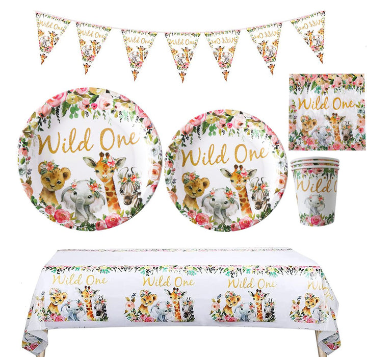 Wild One Party Theme Table Decor and Kits | Konfetti Parties